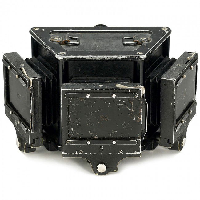 167: Jos-Pe Tri-Color Camera 4,5 x 6 cm, c. 1925