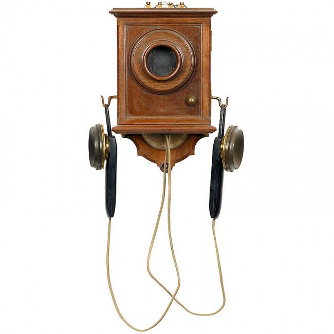 24: German Telephone "Mix & Genest", c. 1885