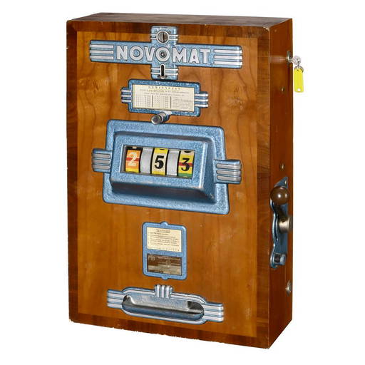 German Slot Machine "novomat", C. 1954