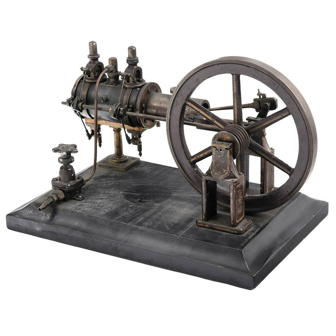 Valve Controlled Model Steam Engine, C. 1930