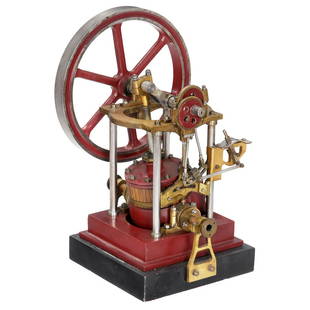 Working Model Of A Single Cylinder Overcrank Steam Engine