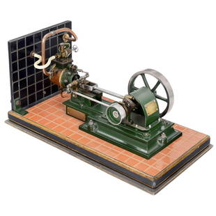 Salesman Sample Scale Model Of Working Steam Engine