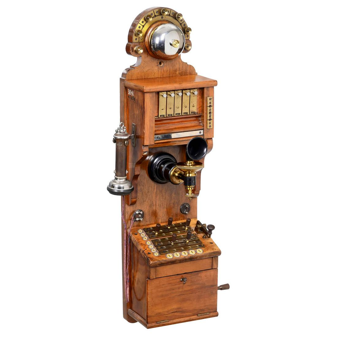 Very Early Switchboard By L.m. Ericsson, C. 1880