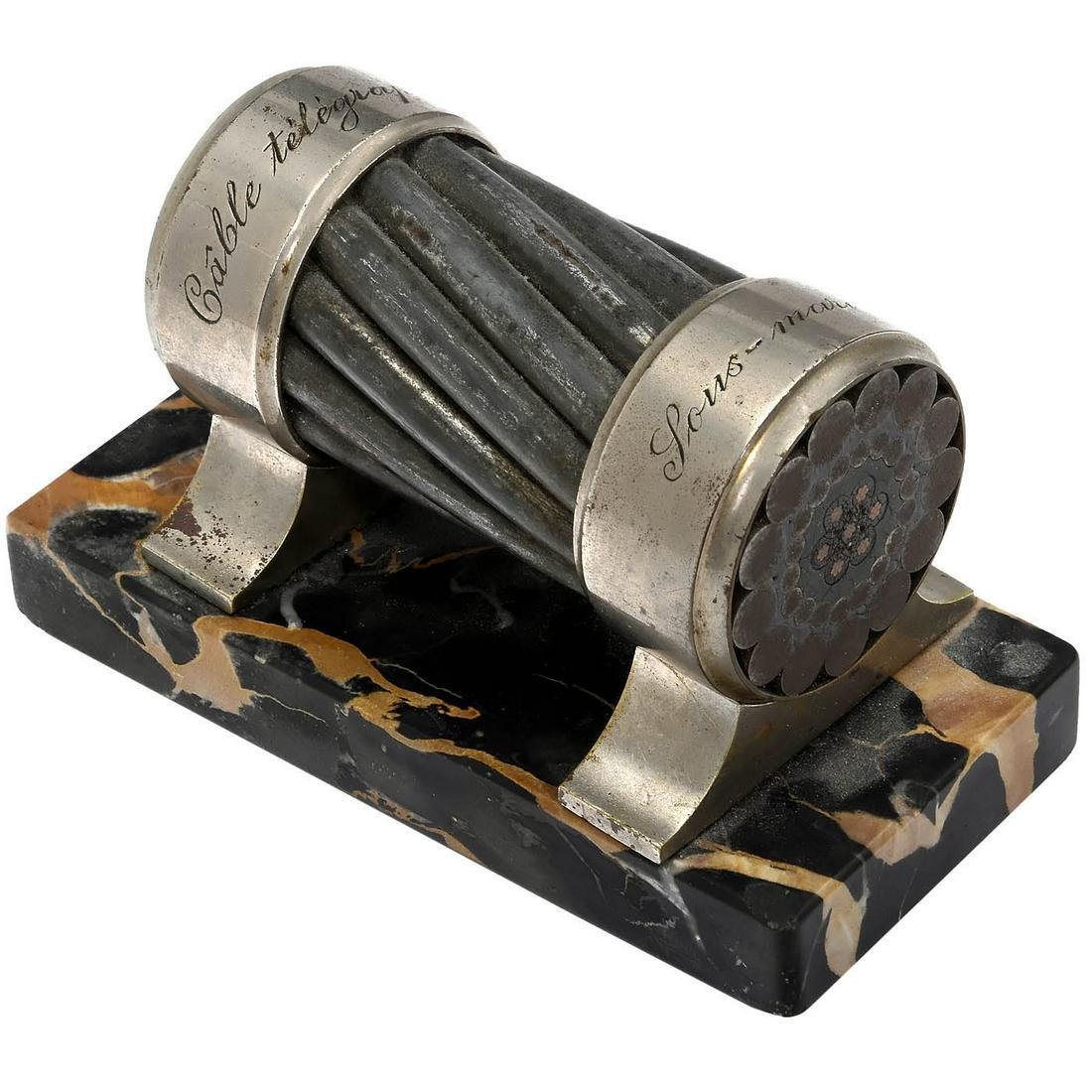 Historic Section Of A Transatlantic Telegraph Cable