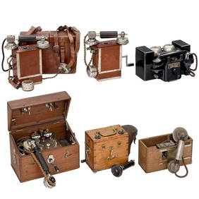 ANTIQUE OAK CASED CRANK TELEPHONE, CHICAGO - Oct 23, 2011 | Austin ...