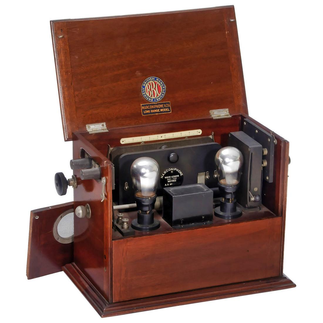 Marconiphone V2a Radio Receiver, C. 1923