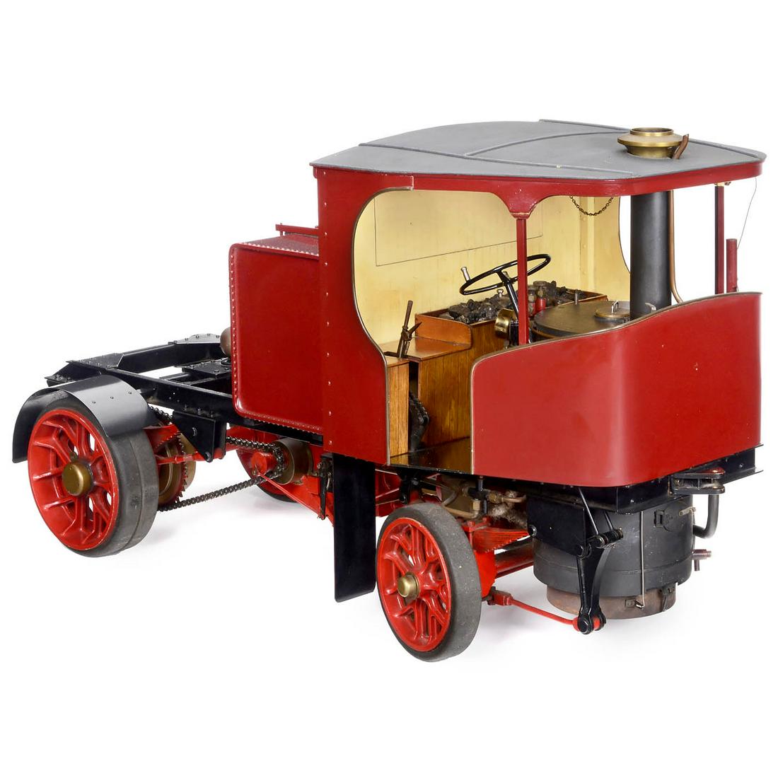 Two-Inch Scale Model of a Clayton Undertype No. 2 Steam Wagon (#0537 ...