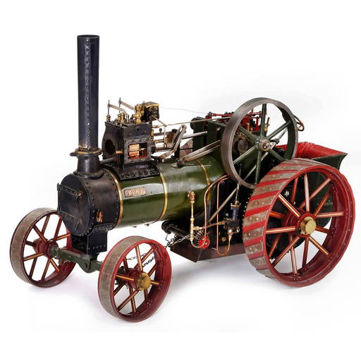1 ½-Inch Scale Live-Steam Model of a Traction Engine (#0542) on Mar 25 ...