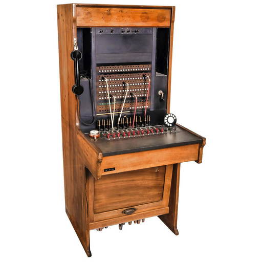 German Telephone Switchboard, 1928
