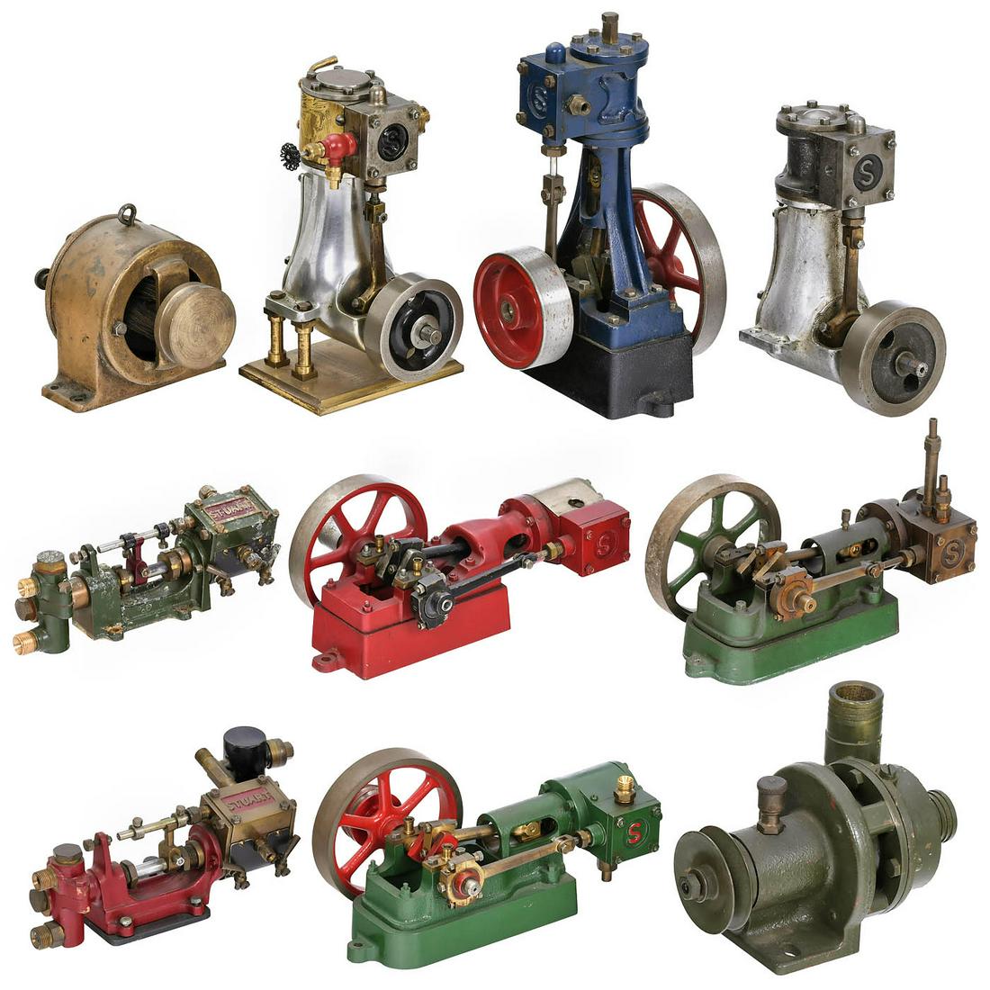 Stuart Steam Engines And Accessories, C. 1960-80 Auction