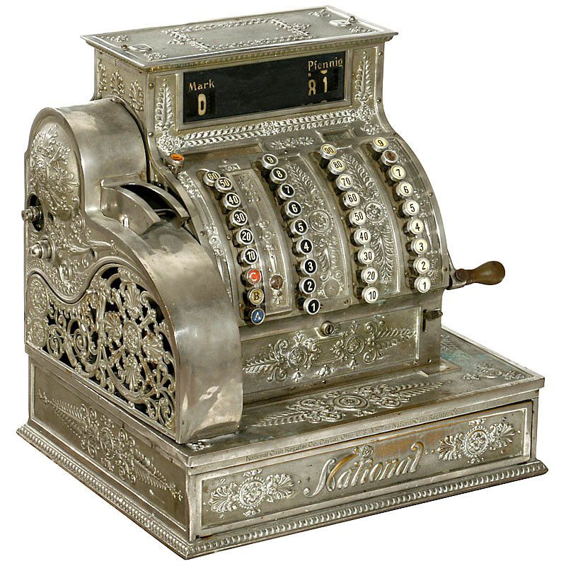 Cash Register "national" Mod. 79, C. 1900
