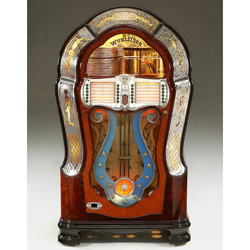 Wurlitzer Jukebox Model 1080 ("colonial"), 1947