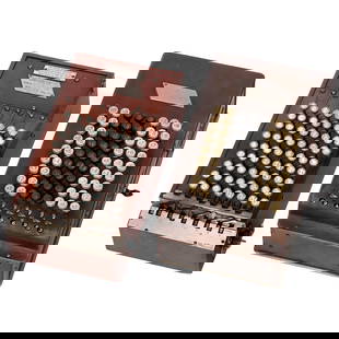 2 Mercedes Euklid Calculating Machines