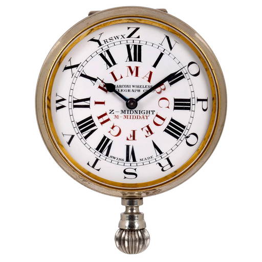 Marconi Telegrapher's Time Code Watch, Early 20th Century
