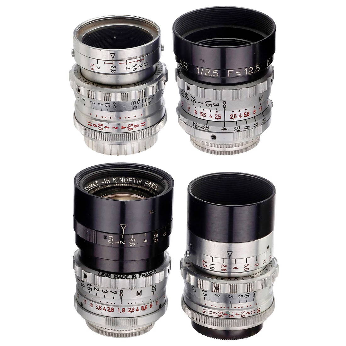 Kinoptik Apochromat And Angular Lens Auction