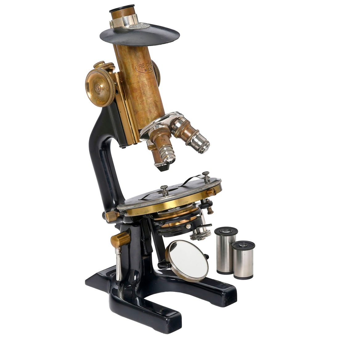 Austrian Microscope By Reichert, C. 1920 Auction