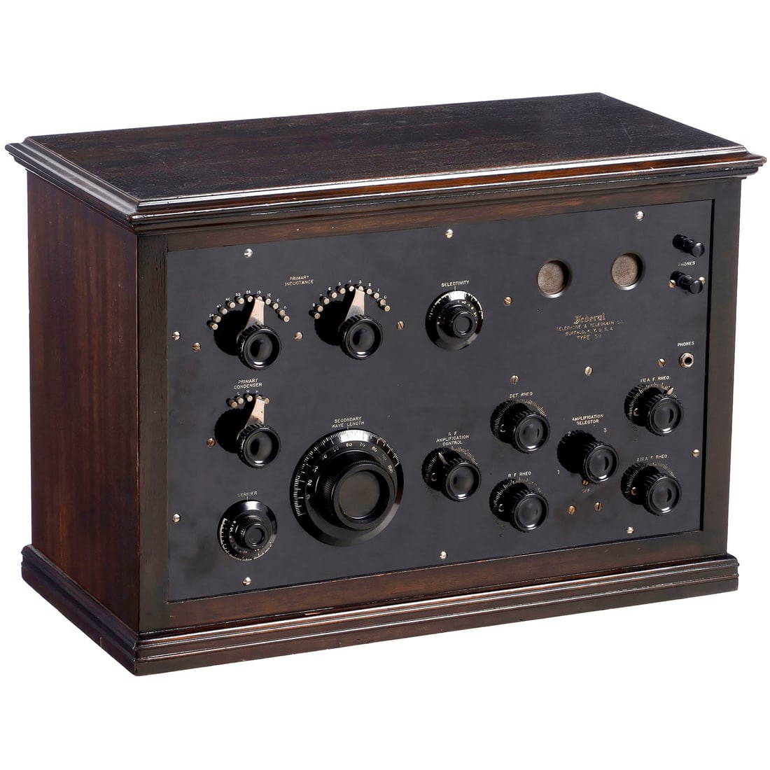 Federal Type 59 Radio, 1923 Auction