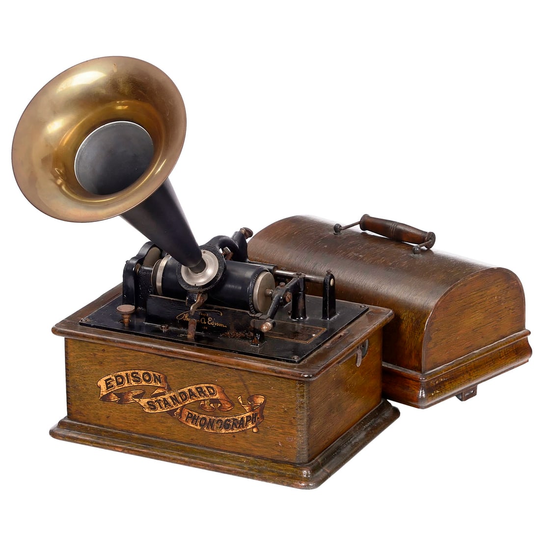 Edison Standard Model A Phonograph, C. 1902 Auction