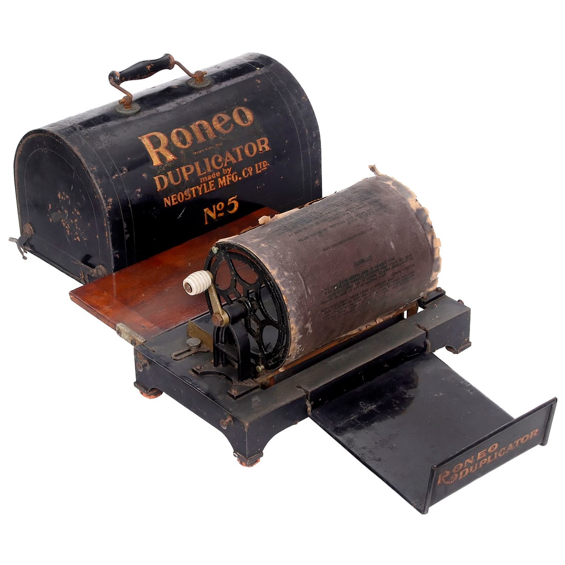 Roneo No. 5 Duplicator, C. 1910 Auction