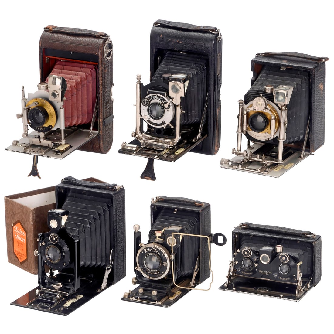6 Ica/zeiss Ikon Cameras And Forerunners Auction