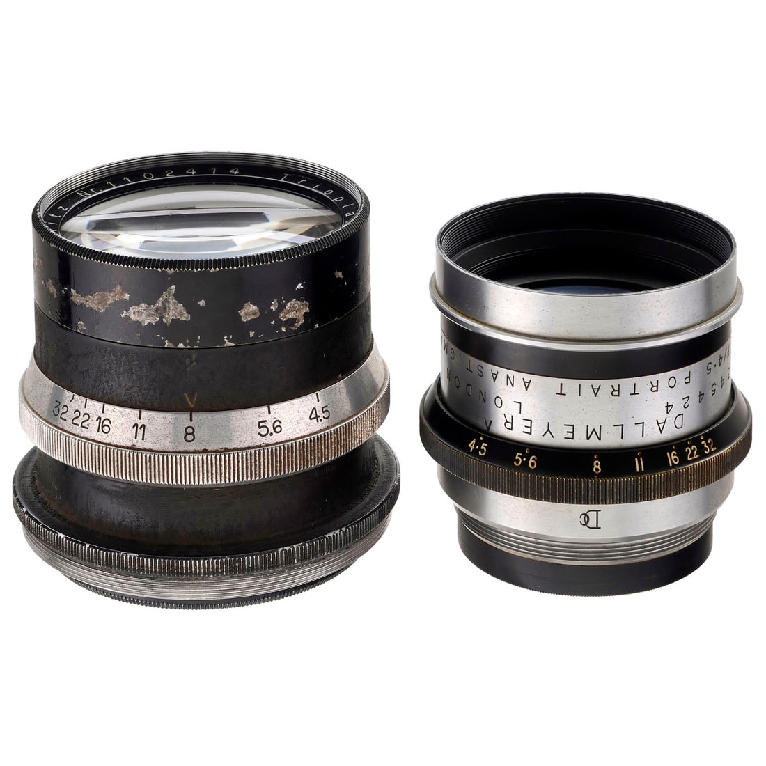 Trioplan And Dallmeyer Portrait Lenses Auction