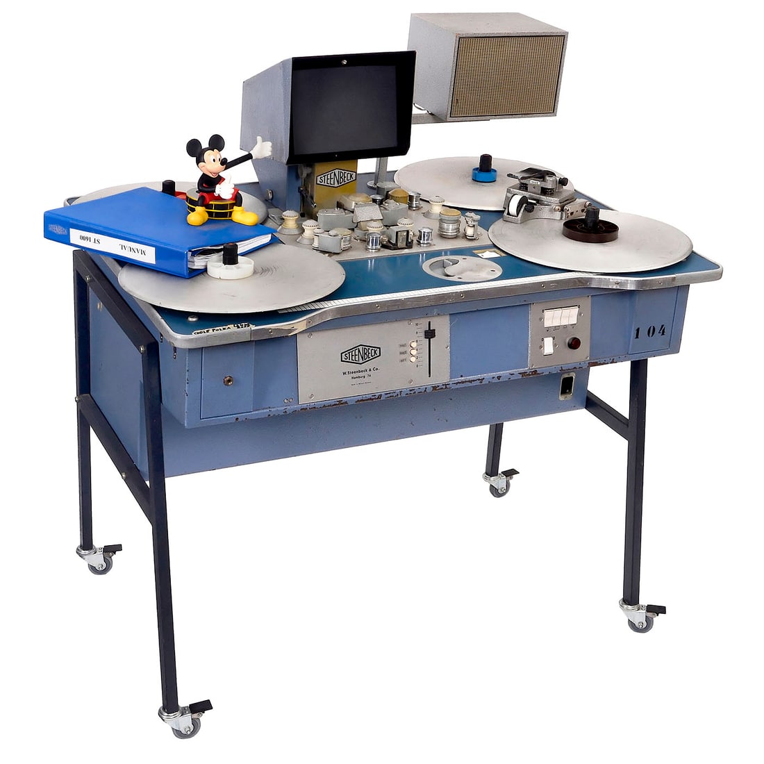 Steenbeck Film Editing Table, C. 1970 Auction