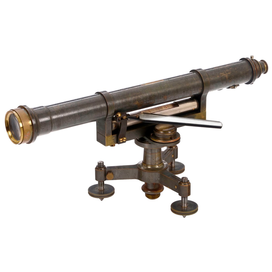 Levelling Instrument By Hildebrand, C. 1890 Auction