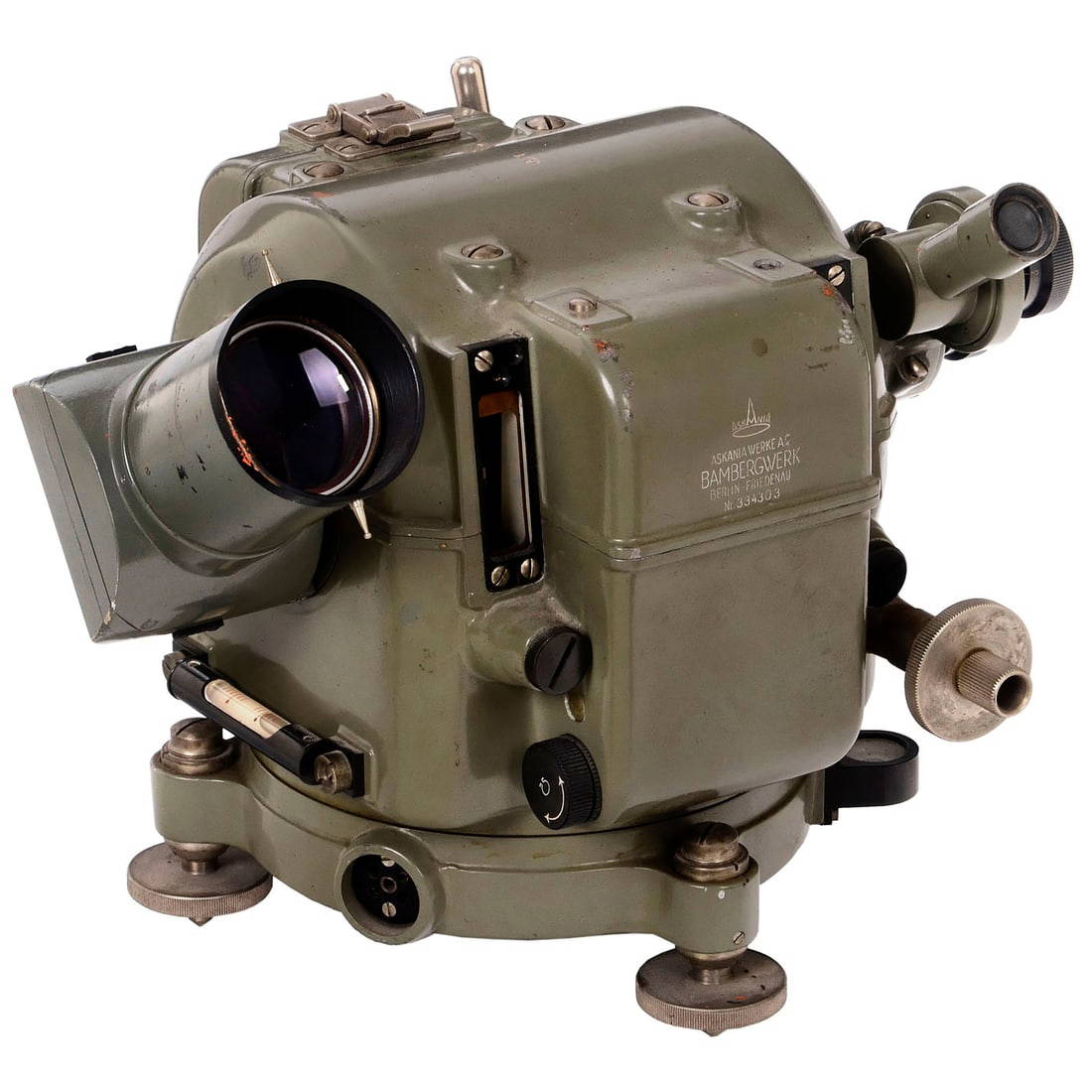 Askania Recording Pilot Balloon Theodolite, C. 1940 Auction