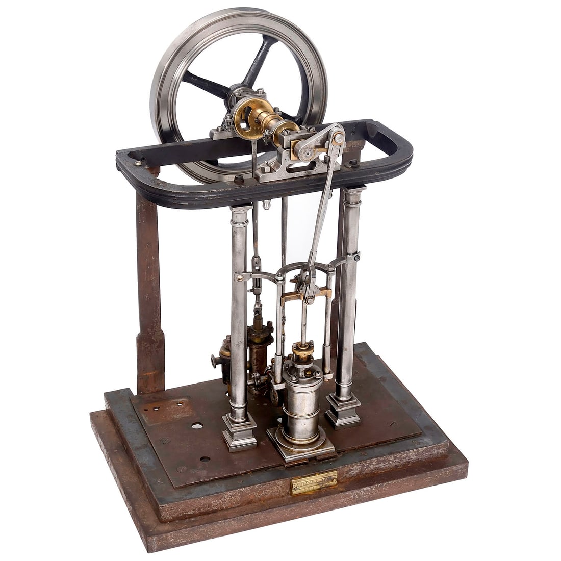 Radiguet & Massiot Single-cylinder Overcrank Steam Engine, C. 1914 Auction