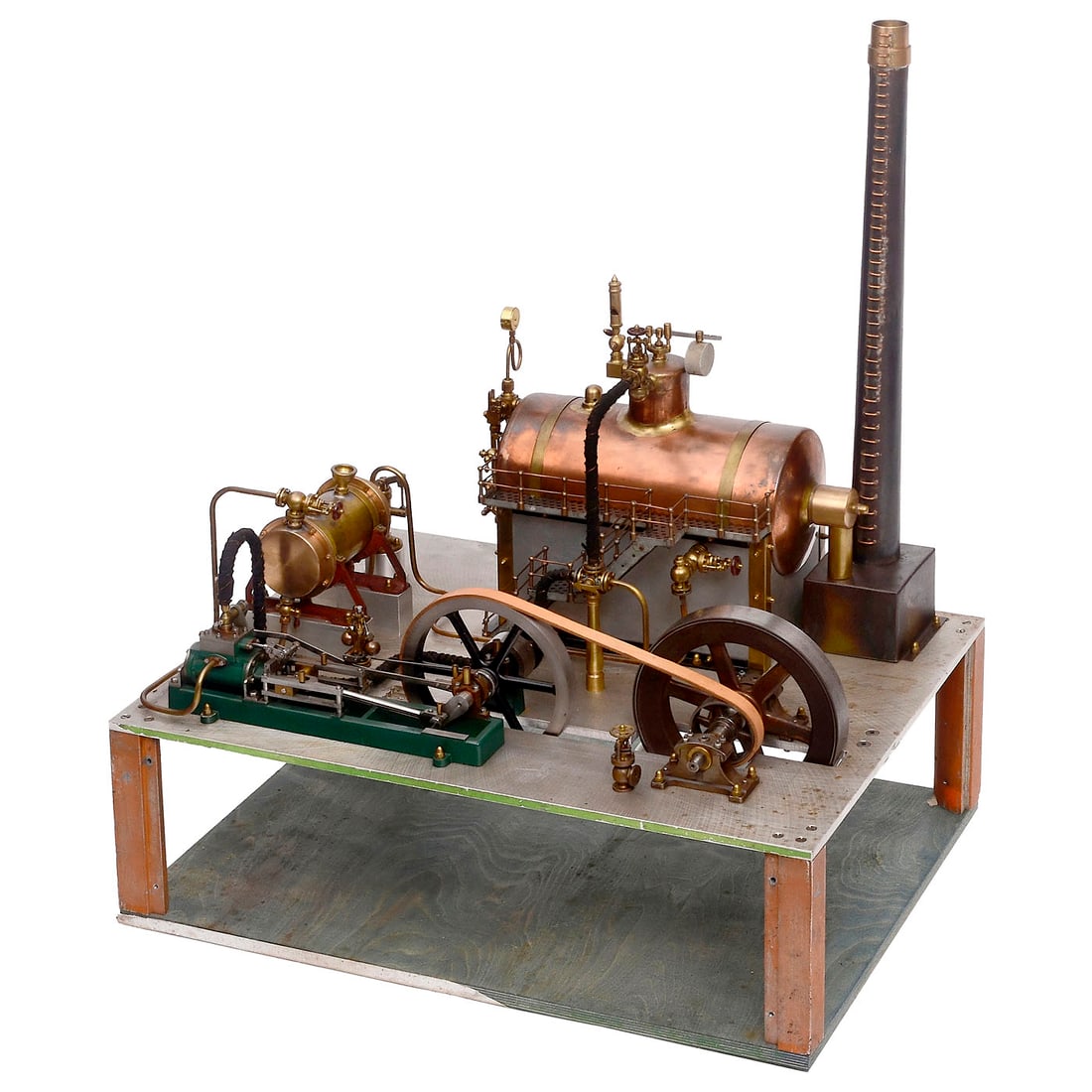 Workshop Model With Stuart "victoria" Steam Engine