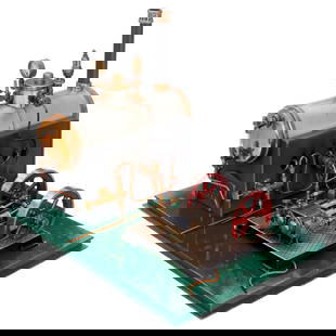 Two-cylinder Compound Steam Engine, C. 1920 Auction