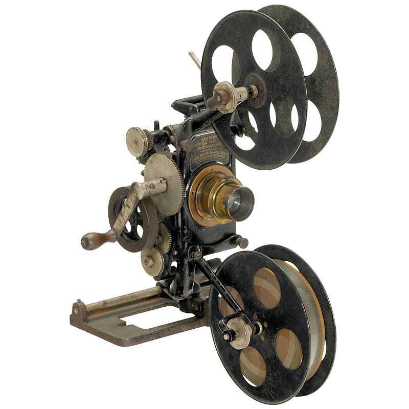 643: Edison Projecting Kinetoscope Head, c. 1905