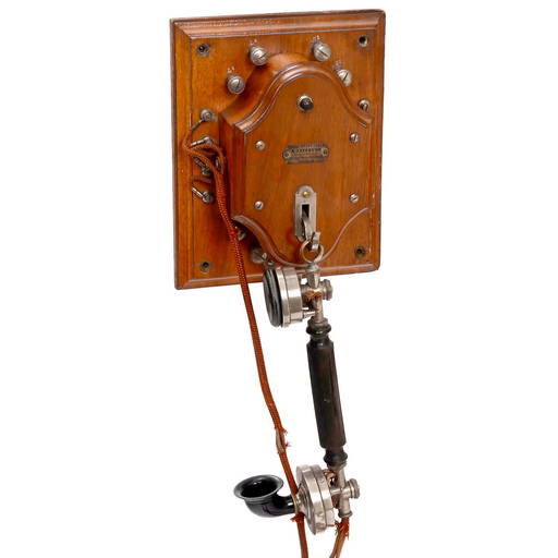 French Wall Telephone By Picart Lebas, C. 1908
