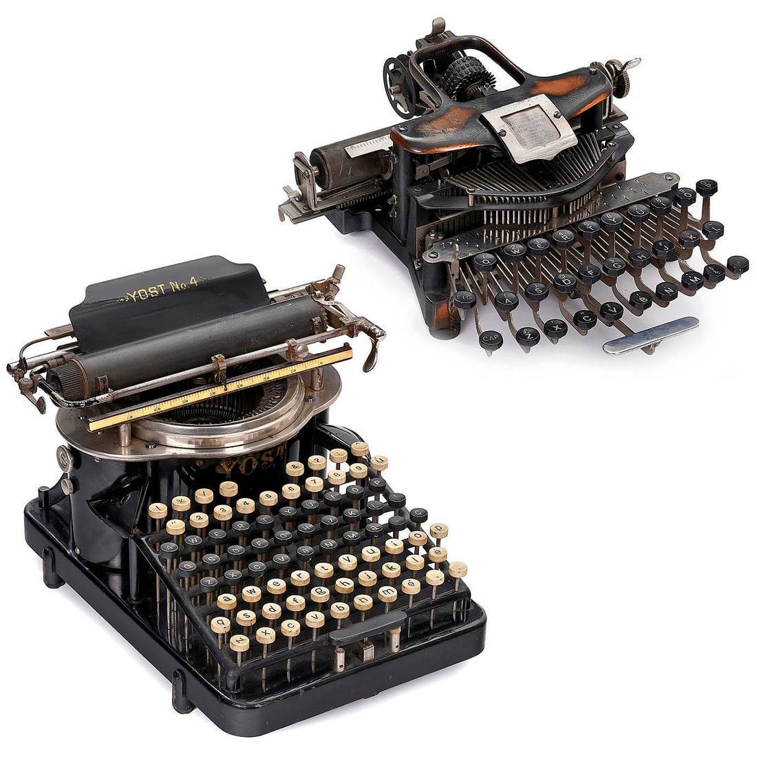 The Postal No. 1 And Yost No. 4 Typewriters Auction