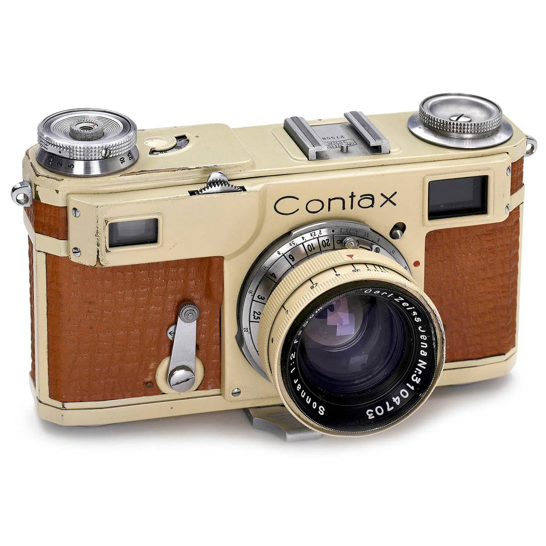 Contax Ii Ivory - "first Model" From 1947 Auction