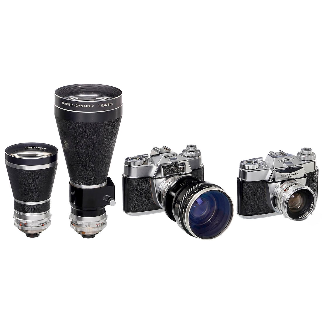 Voigtländer Zoomar And Super-dynarex Lenses Auction