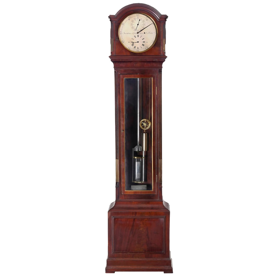 English Mercury Pendulum Longcase Astronomical Regulator Clock, C. 1830 ...