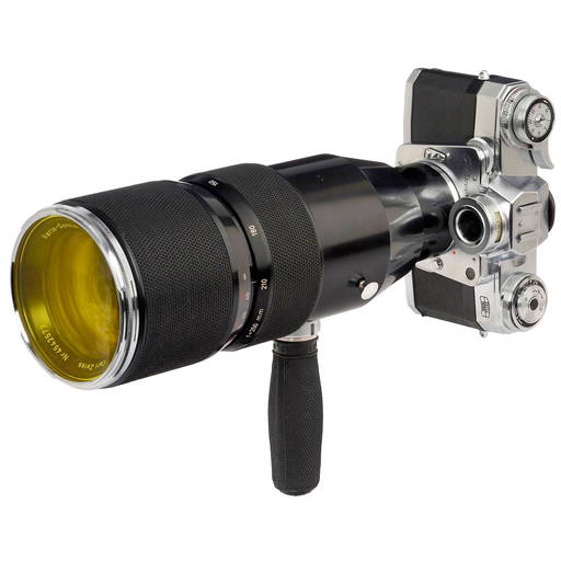 Contarex Camera With Vario Sonnar 4/85 250 Mm Lens, 1970