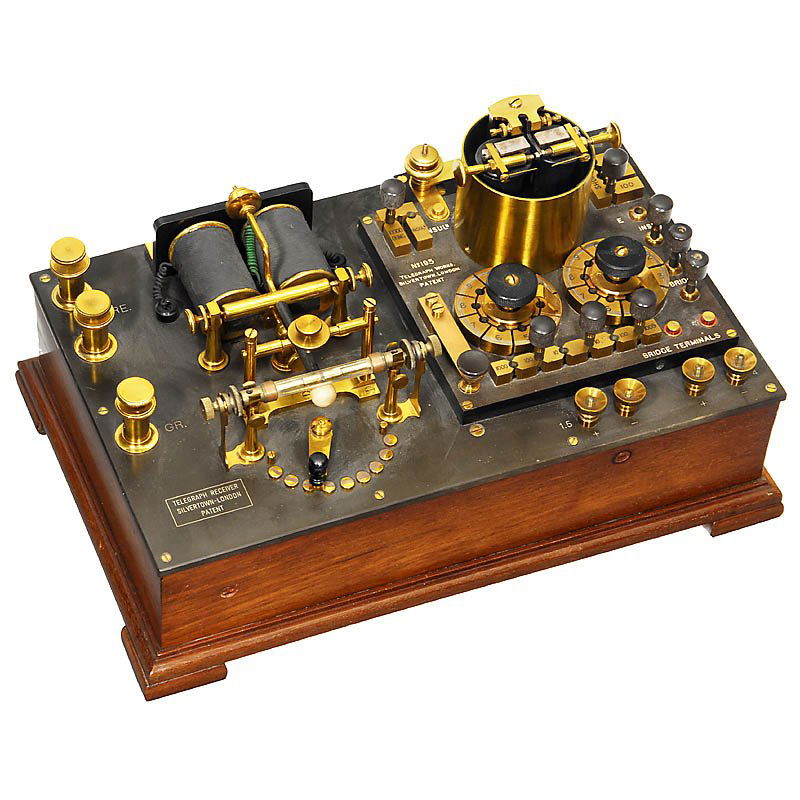 56: Early Telegraph Device by "Silvertown, London"