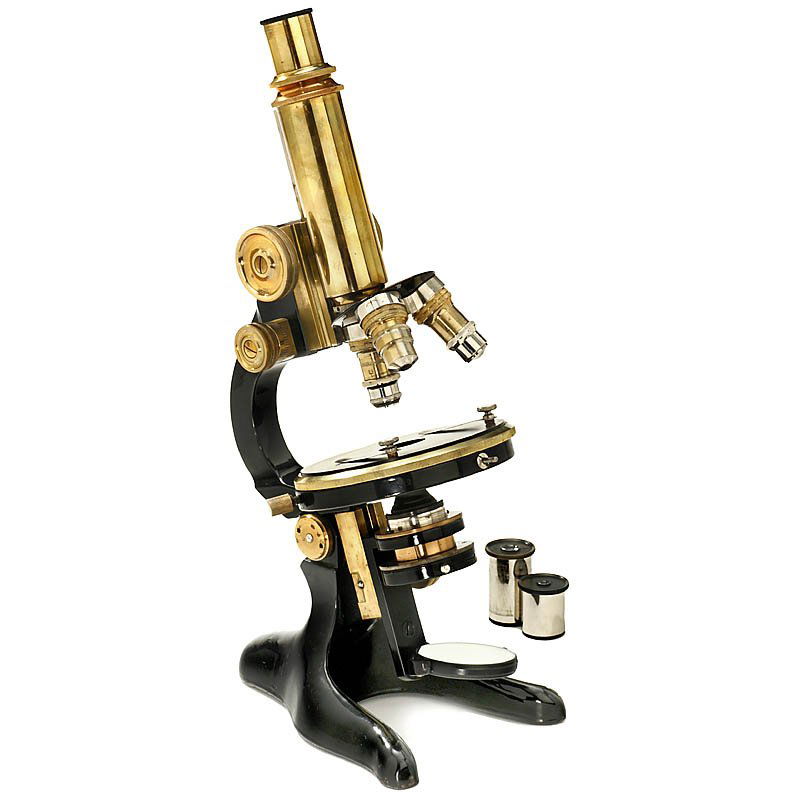 170: Berlin Brass Microscope by "Otto Himmler", c. 1915