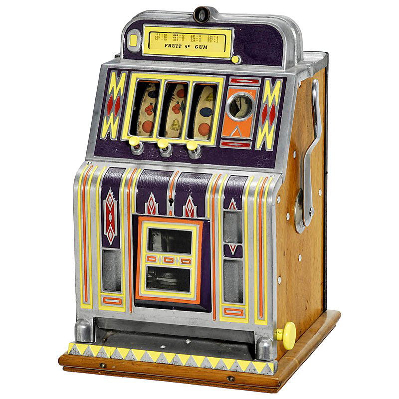 280: "Silent-Doppel-Jackpot" German Slot Machine, 1933