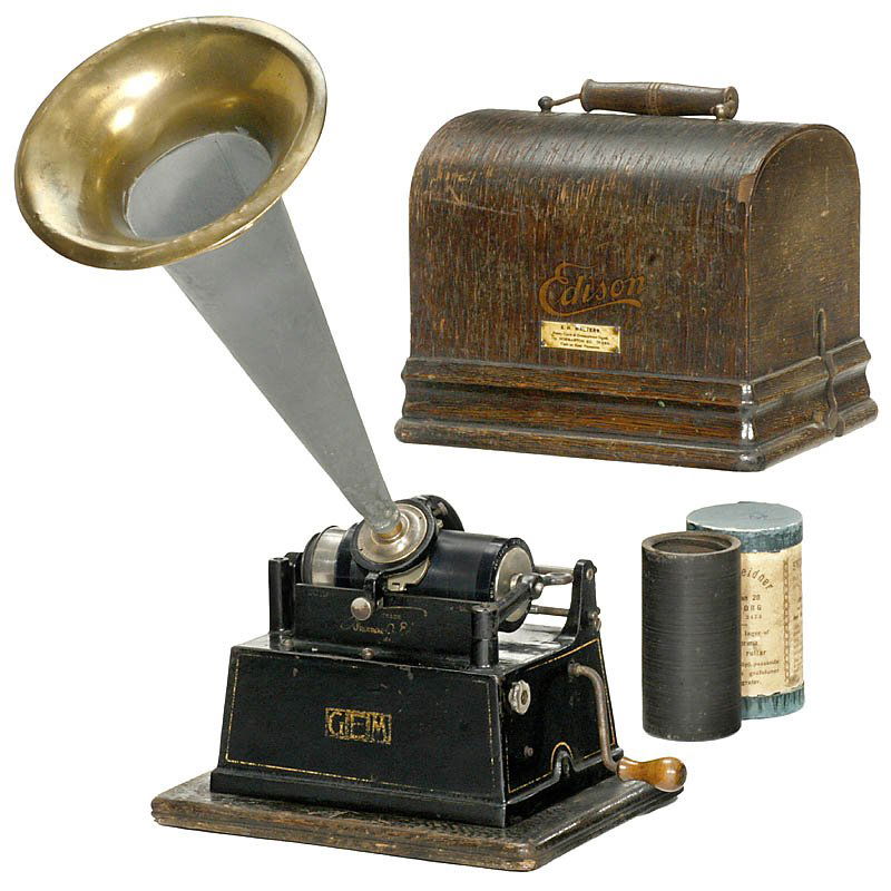 412: "Edison Gem" Phonograph, c. 1905