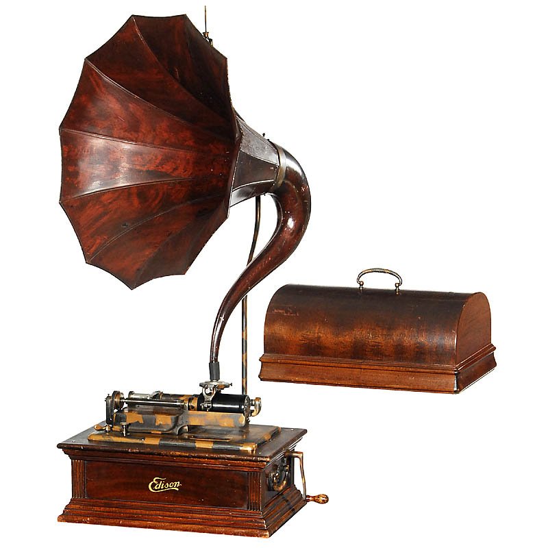 422: "Edison Idelia Model D" Phonograph, 1909