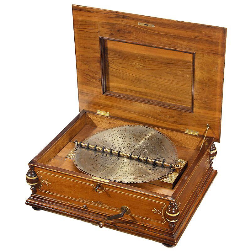 483: Disc Musical Box "Kalliope No. 108G", c. 1900
