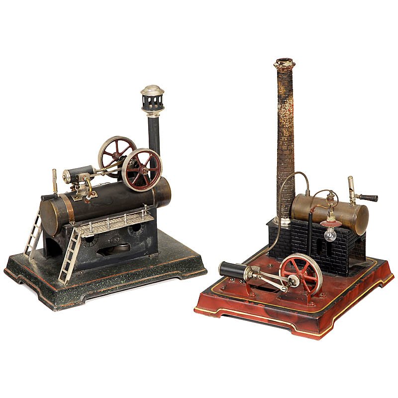 718: 2 Steam Engines "Falk", c. 1920