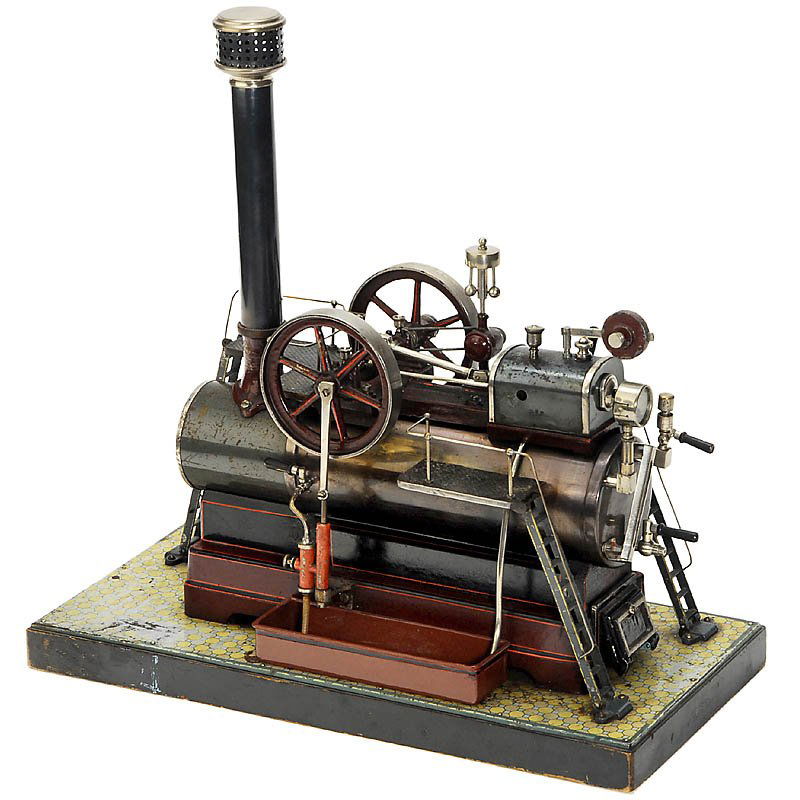 720: Stationary Steam Traction Engine by G. Carette (69