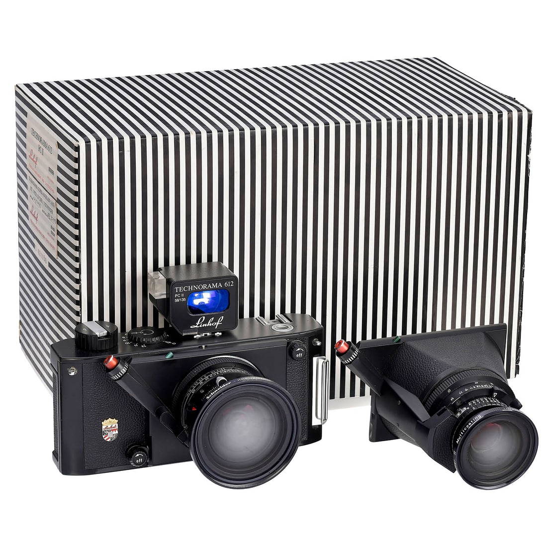 Linhof Technorama 612 Pc Ii Camera With 2 Lenses Auction