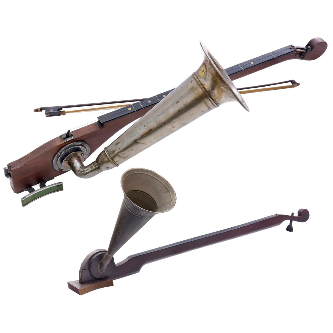 Stroh Violin With Horn, C. 1910 Auction