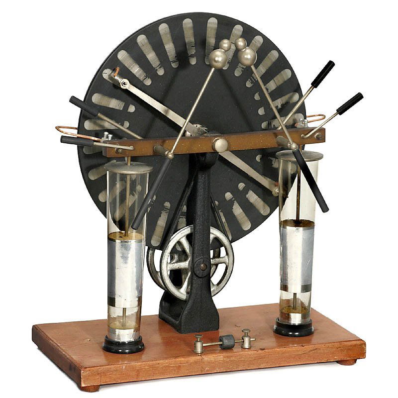 "Voltana" Electrostatic Machine, c. 1920 - May 25, 2013 | Auction Team ...