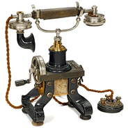 L.M. Ericsson Skeleton Telephone No. 370/AC100, c. 1890 - May 24, 2014 ...